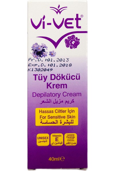 Vi-Vet Tüy Dökücü Krem 40 ml