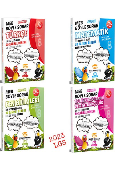 Sinan Kuzucu Yayınları 8. Sınıf LGS – MEB Böyle Sorar Sarmal Deneme Seti Ilk Doz - (LGS 2023) Sinan Kuzucu Yayınları 8. Sınıf LGS – MEB Böyle Sorar Sarmal Deneme Seti Ilk Doz - (LGS 2023)
