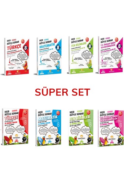 Sinan Kuzucu Yayınları LGS 2023 Süper Set
