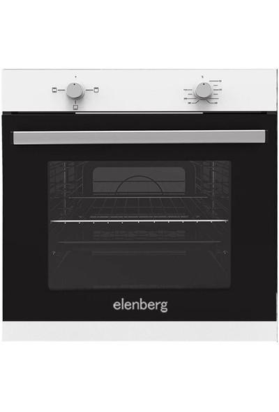 Elenberg 76 Lt Xxl Beyaz Ankastre Statik Fırın 3 Program ELB-604 Elenberg 76 Lt Xxl Beyaz Ankastre Statik Fırın 3 Program ELB-604