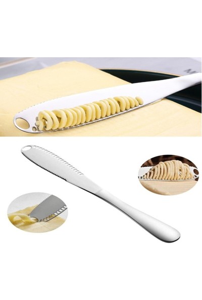 Arvale Lüx Modern Tereyağı Bıçağı Reçel Çikolata Kahvaltı Peynir Bıçağı 3 Fonksiyonlu Arvale Lüx Modern Tereyağı Bıçağı Reçel Çikolata Kahvaltı Peynir Bıçağı 3 Fonksiyonlu