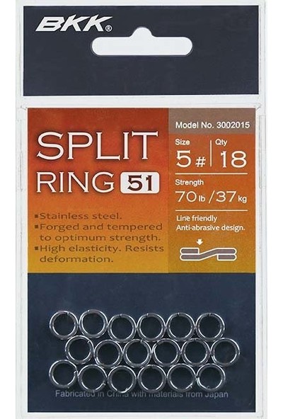Bkk Split Ring-51 Bkk Split Ring-51