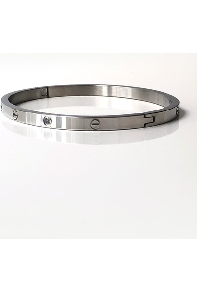 Teen Jewellry Zirkon Taşlı Silver Ince Cartier Bileklik Teen Jewellry Zirkon Taşlı Silver Ince Cartier Bileklik