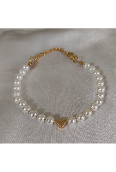 FullControl Inci Kalp Kadın Bileklik FullControl Inci Kalp Kadın Bileklik