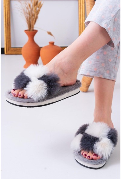 Xstreet Mazzy Yünlü Unisex Ev Terliği Kışlık Terlik Xstreet Mazzy Yünlü Unisex Ev Terliği Kışlık Terlik