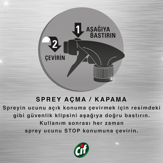 Cif Perfect Power Fırın Ocak Mangal için Sprey Temizleyici Fiyatı
