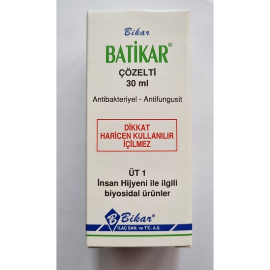 Bikar Batikar 30 Ml Fiyatı, Taksit Seçenekleri ile Satın Al