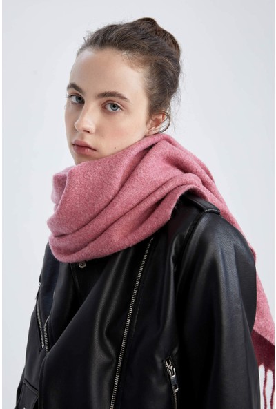 DeFacto Kadın Basic Püskülü Atkı Y1744AZ22WN