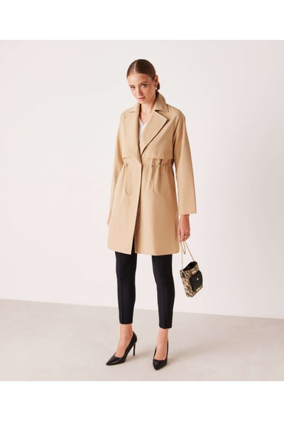 Miss İpekyol Ayarlanabilir Bel Pardösü