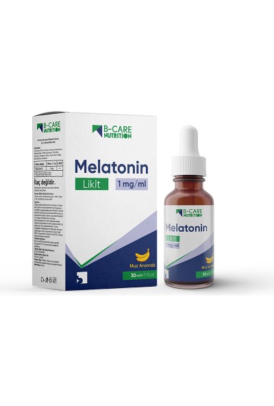 B-Care Nutrition Melatonin 1mg 30ml Likit Damla