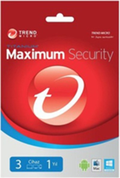 Trend Mıcro Trend Micro Titanium Maximum Security Trend Mıcro Trend Micro Titanium Maximum Security