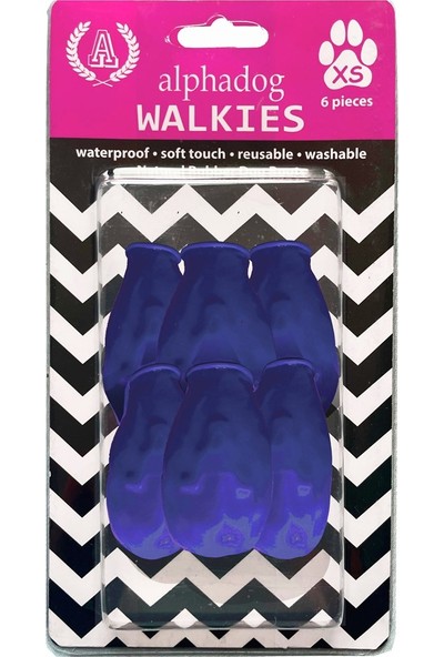 Alphadogr Lacivert Köpek graloşu 6'lı