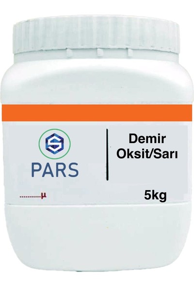 Pars Demir Oksit (Sarı) Pars	5kg
