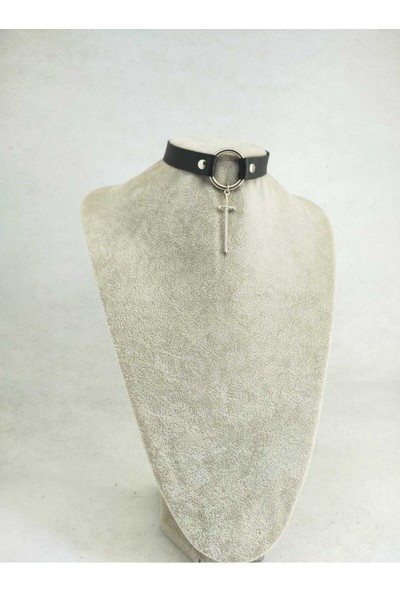 Daily Fashion Kadın Gothic Blade Sword Gotik Suni Deri Choker Daily Fashion Kadın Gothic Blade Sword Gotik Suni Deri Choker