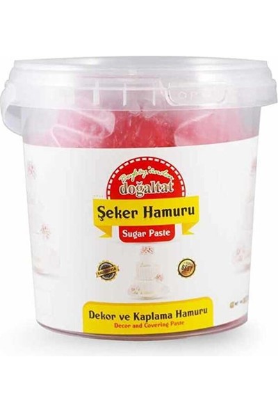 Doğaltat Şeker Hamuru Kırmızı 1 kg Doğaltat Şeker Hamuru Kırmızı 1 kg