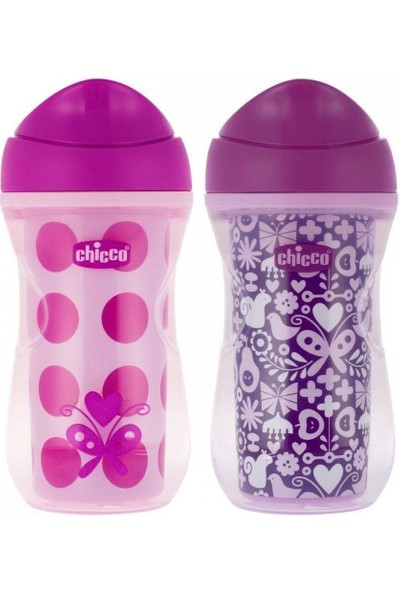 Chicco Isı Yalıtımlı Active Bardak 14+ Ay Kız