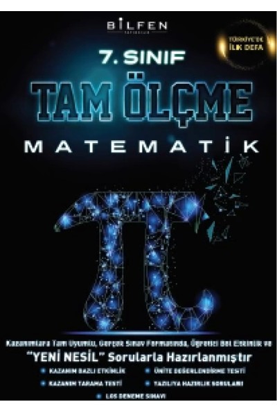 Bilfen Yayınları 7. Sınıf Matematik Tam Ölçme Bilfen Yayınları 7. Sınıf Matematik Tam Ölçme