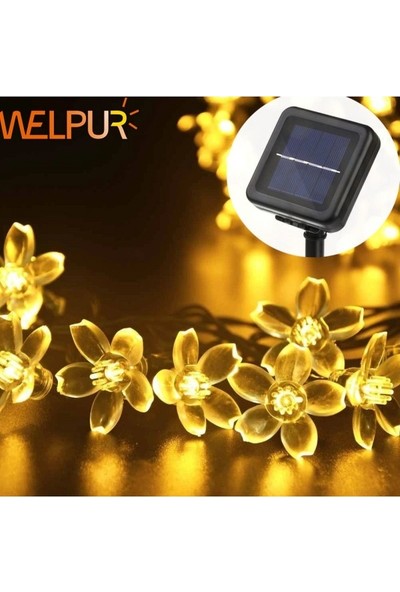Alsepeteavm Solar 30 Ledli Çiçekli Günışığı Bahçe Aydınlatma Dekorasyon Güneş Enerjili Alsepeteavm Solar 30 Ledli Çiçekli Günışığı Bahçe Aydınlatma Dekorasyon Güneş Enerjili