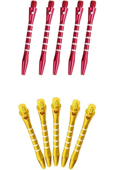 10 Adet Işık Dart Şaftları Iplik Gövdeleri Metal Çubuk Direği Dart Aksesuarları 10 Adet Işık Dart Şaftları Iplik Gövdeleri Metal Çubuk Direği Dart Aksesuarları