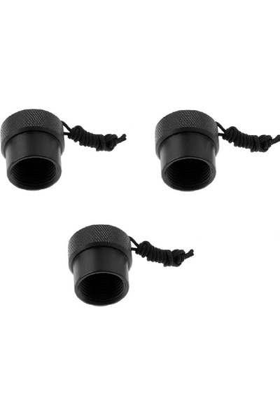 3pc Scuba Dalış Tank Valfi Toz Tapası Koruma Iplik Aksesuarları 3pc Scuba Dalış Tank Valfi Toz Tapası Koruma Iplik Aksesuarları