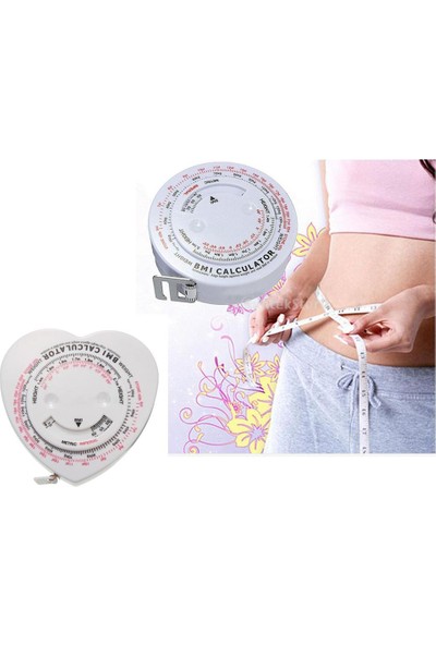 2pcs Vücut Kitle Indeksi Teyp Memperi Bmı Hesap Makinesi Geri Çekme Ölçüm Aracı 2pcs Vücut Kitle Indeksi Teyp Memperi Bmı Hesap Makinesi Geri Çekme Ölçüm Aracı