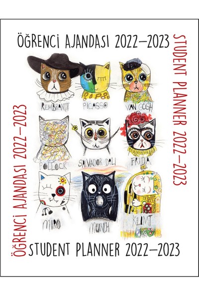 Paınter Cats Student Planner 2022-2023 Paınter Cats Student Planner 2022-2023