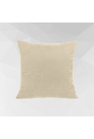 Cortibo Barcelona Kırlent Kılıfı Açık Bej