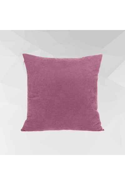 Barcelona Kırlent Kılıfı Koyu Gülkurusu