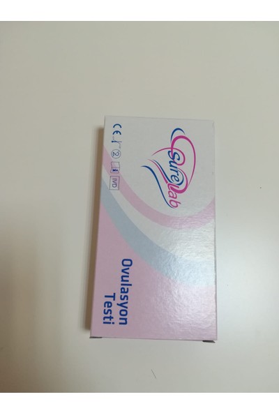 Surelab 2 Adet Ovulasyon Yumurtlama Testi Surelab 2 Adet Ovulasyon Yumurtlama Testi