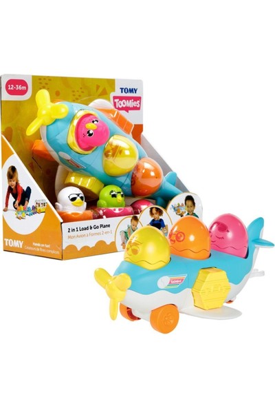 Berlin Shop 73147 Tomy, 2si1 Arada Uçak ve Saklambaçlı Yumurtalar, 12-36 Ay Berlin Shop 73147 Tomy, 2si1 Arada Uçak ve Saklambaçlı Yumurtalar, 12-36 Ay