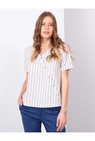 Kadın Açık Mavi Bluz 50203443-VR003