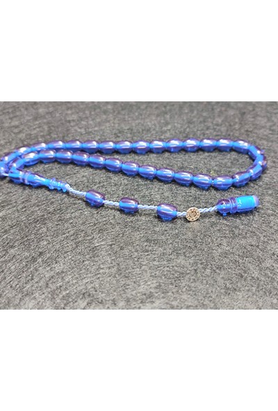 Iskeçe Tesbih Şükrü Baba Usta Işi Imzalı Mühürlü Bilek Boy Kanayan Bağa