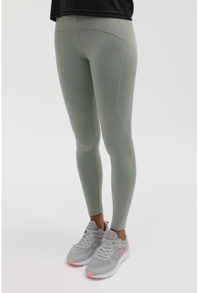 Lumberjack W-CT688 Carla Flatlock Le Haki Kadın Tayt