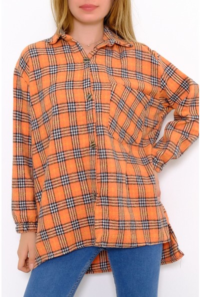 Water Stayle Oduncu Gömlek Turuncukareli - 9997.701.