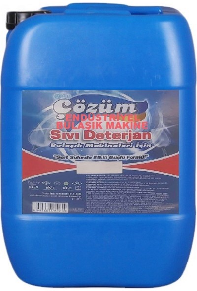 Çözüm Endüstriyel Bulaşık Makine Deterjanı 30 kg Çözüm Endüstriyel Bulaşık Makine Deterjanı 30 kg