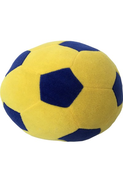 Sarı Lacivert Taraftar Peluş Top 65CM