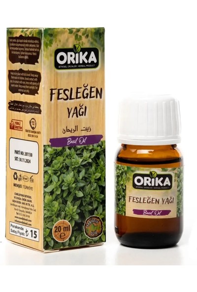 Orika Fesleğen Yağı 20 ml