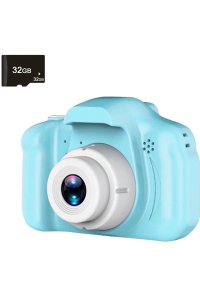 Yuandong 32GB Sd Kartlı Çocuk Toddler Taşınabilir Çocuk Dijital Fotoğraf Makinesi (Yurt Dışından) Yuandong 32GB Sd Kartlı Çocuk Toddler Taşınabilir Çocuk Dijital Fotoğraf Makinesi (Yurt Dışından)