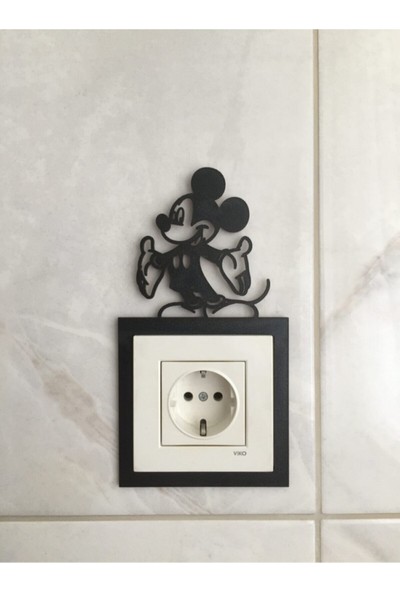 Mickey Mouse Priz Çerçevesi Mickey Mouse Priz Çerçevesi