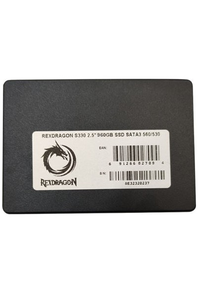 Rexdragon S330 2.5 960GB Sata3 530/450 SSD Rexdragon S330 2.5 960GB Sata3 530/450 SSD