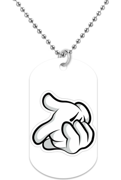 Rowalsi Işareti Baskılı Gümüş Zincirli Künye/kolye YTKTRD1266 Rowalsi Işareti Baskılı Gümüş Zincirli Künye/kolye YTKTRD1266