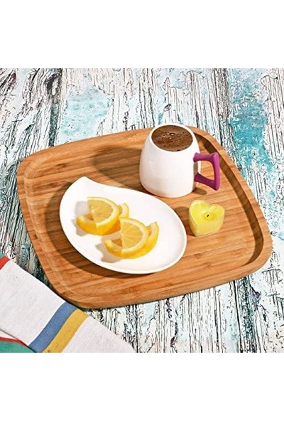 Bamwood Bambu Kare Sunum Tepsisi Bamwood Bambu Kare Sunum Tepsisi