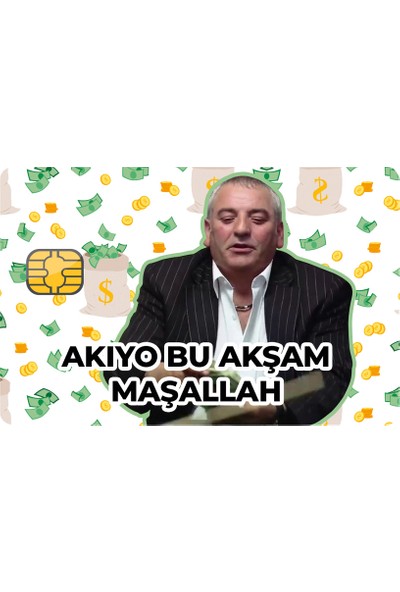 Gaccosh Kolpaçino Ekrem Abi Tasarımlı Kart Kaplama Etiketi Sticker Gaccosh Kolpaçino Ekrem Abi Tasarımlı Kart Kaplama Etiketi Sticker