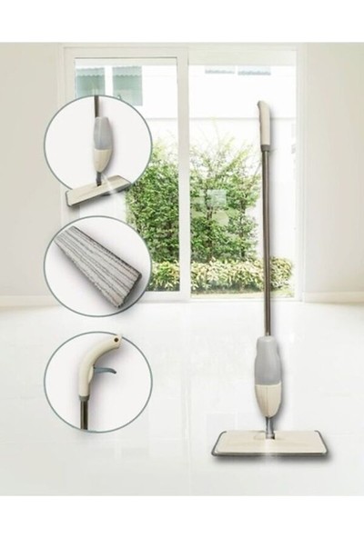 Ervo Proff Krem Sprey Mop + 1 Yedek Mop