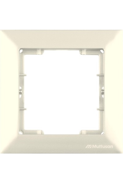 Mutlusan Candela Krem Tekli Çerçeve (20adet) Mutlusan Mutlusan Candela Krem Tekli Çerçeve (20adet) Mutlusan