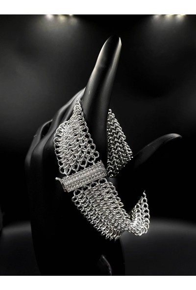 Lumiamor 925 Ayar Saf Gümüş El Yapımı Özel Örgü Kadın Bileklik Lumiamor 925 Ayar Saf Gümüş El Yapımı Özel Örgü Kadın Bileklik