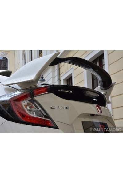 Honda Civic Hb Için Uygundur Spoiler Yüksek Typer Modeli 2016+ Fk7 Honda Civic Hb Için Uygundur Spoiler Yüksek Typer Modeli 2016+ Fk7