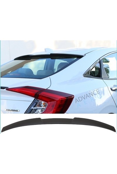 Honda Civic Fc5 Uyumlu Cam Üstü Spoiler Yarasa Tip Siyah Honda Civic Fc5 Uyumlu Cam Üstü Spoiler Yarasa Tip Siyah