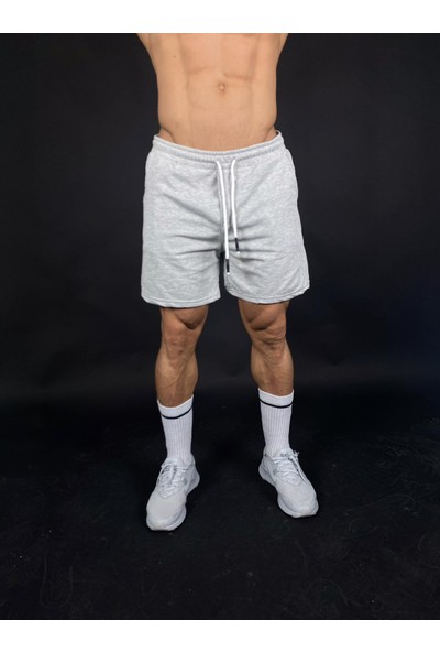Black Istanbul Gri Erkek Regular Fit Şort Gri