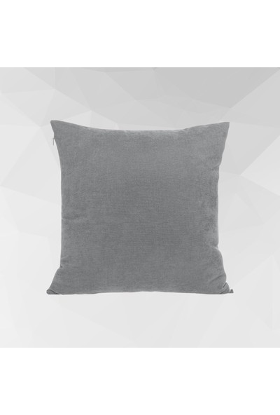 Cortibo Barcelona Kırlent Kılıfı Açık Gri Cortibo Barcelona Kırlent Kılıfı Açık Gri